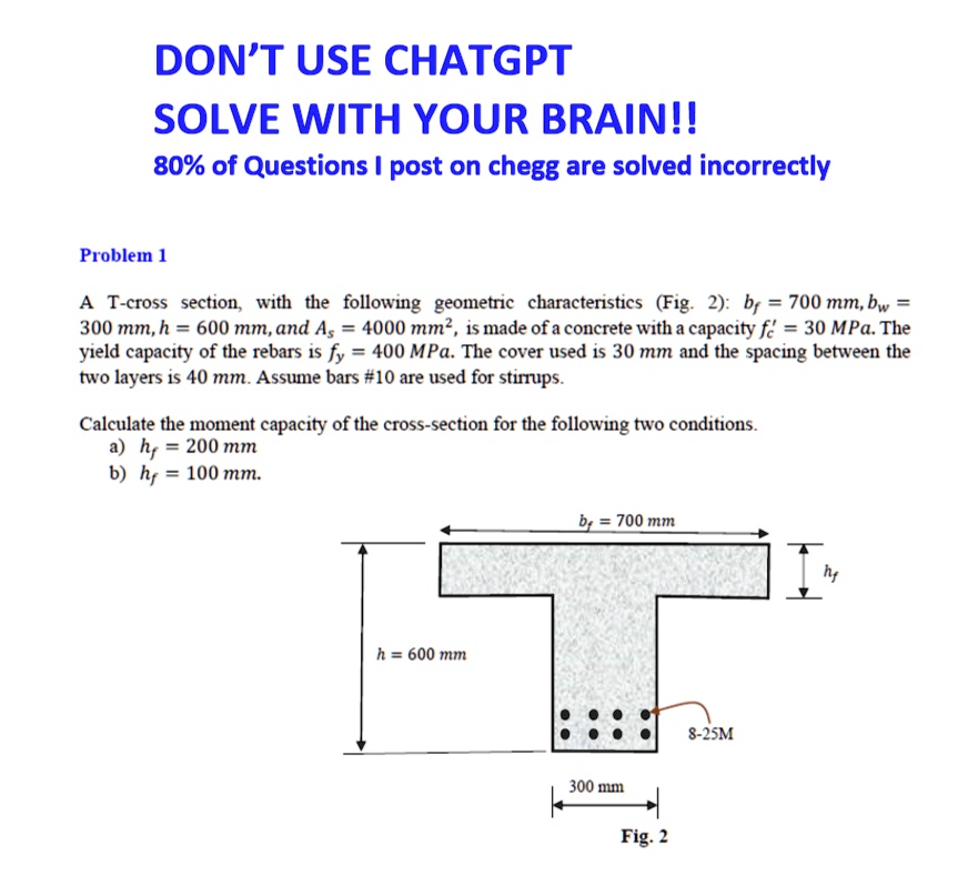 DON'T USE CHATGPT SOLVE WITH YOUR BRAIN!! 80% of Questions I post on chegg are solved ...