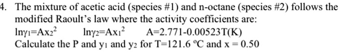 SOLVED: calculate the P and y1 and y2 for the following problem. The ...