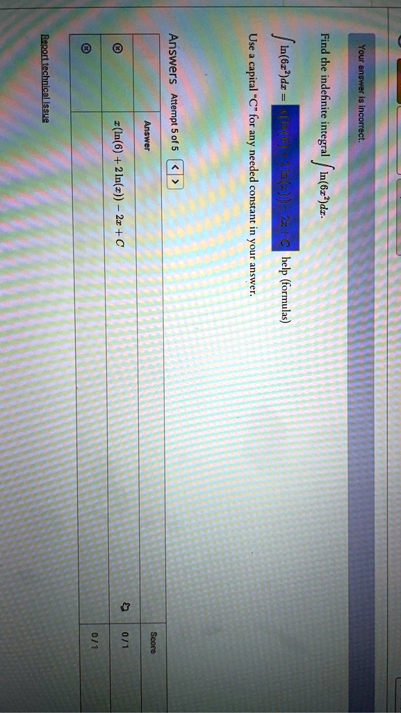 Solved Texts Report Technical Issue Answers Answer Attempt 5 Of 5