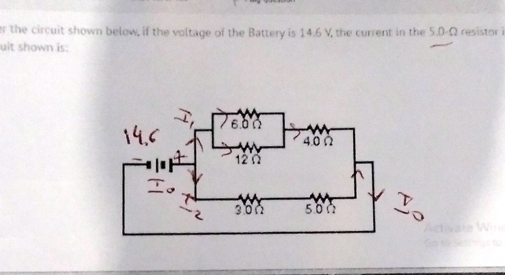 SOLVED: Question 21 P Flag question Consider the circuit shown below ...