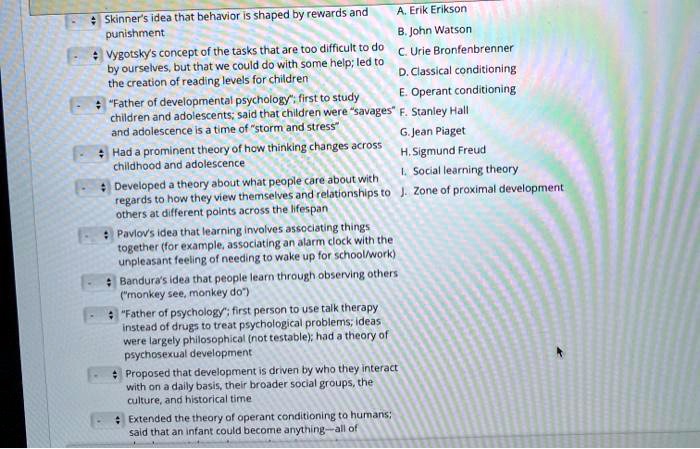 Skinner's idea that behavior is shaped by rewards and punishment ...