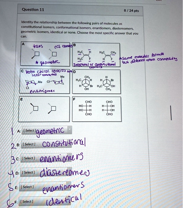 SOLVED: Question 11 124 pts Identity the relationship betwcen the ...