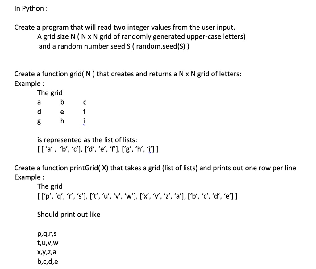 Solved In Python Create A Program That Will Read Two Integer Values From The User Input A 8999