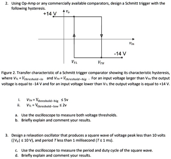 2. Using Op-Amp or any commercially available comparators,...