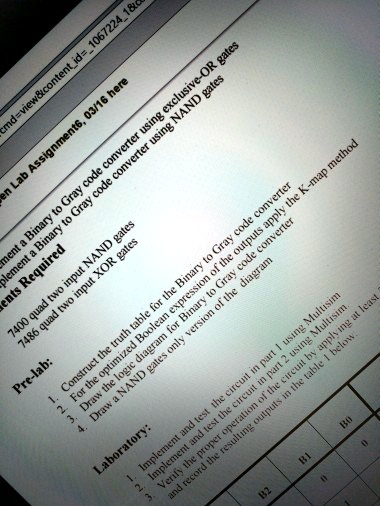 SOLVED: 1. Construct the truth table for the binary to gray code ...