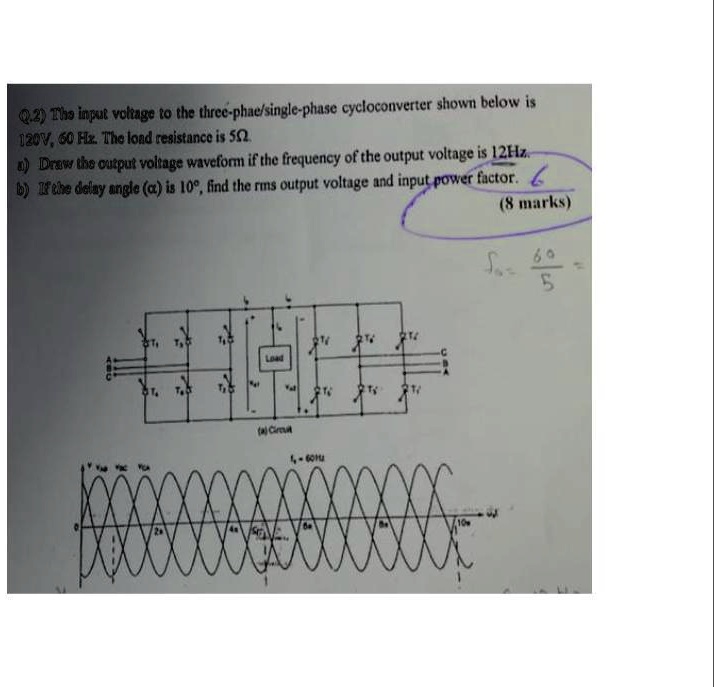 VIDEO solution: 2 Ths inpult voltage to the three-phae/single-phase ...