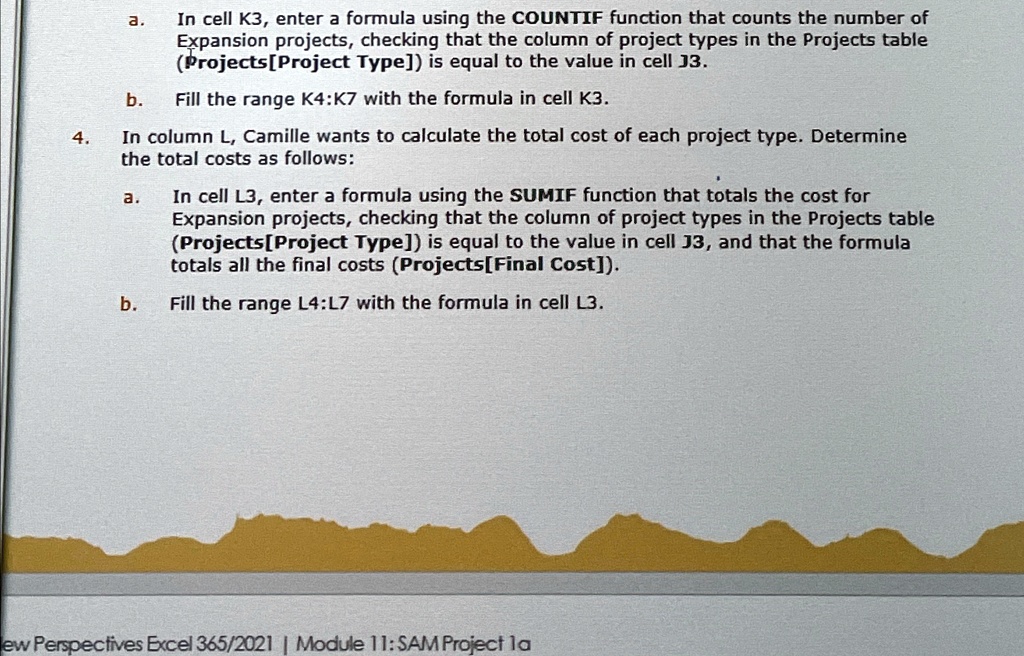 a in cell k3 enter a formula using the countif function that counts the number of expansion ...