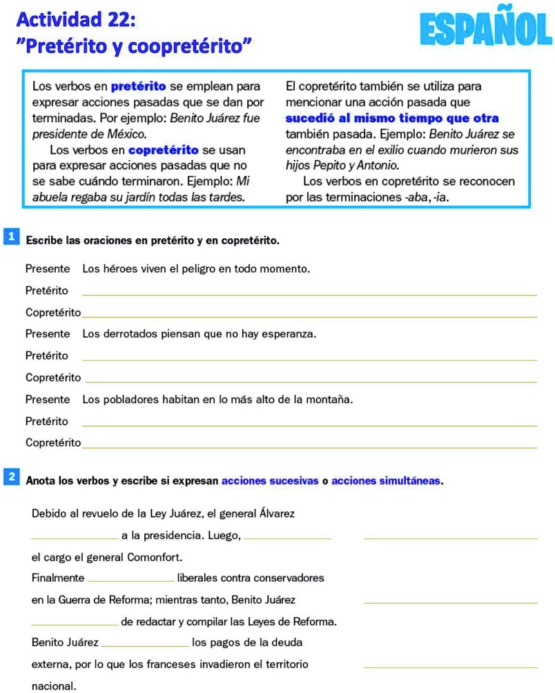 SOLVED: Me podrían ayudar con el no. 2 doy corona Actividad 22 ...