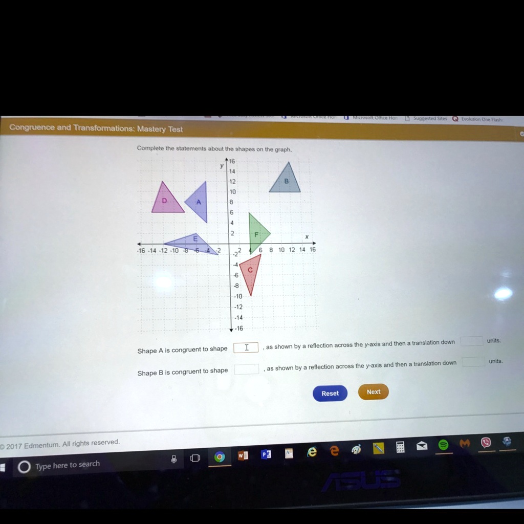 SOLVED: Someone please help with math! Congruence and Transformations ...