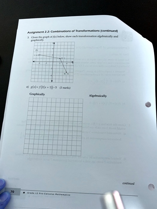 SOLVED: Assignment 2.2: Combinations of Transformations (continued ... SOLVED: Assignment 2.2: Combinations of Transformations (continued ...