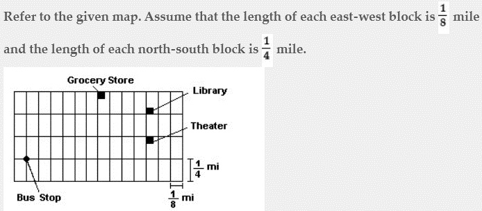 Refer to the given map. Assume that the length of each...