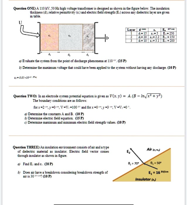 question onea 110 kv50 hz high voltage transformer is designed as shown in the figure below the ...