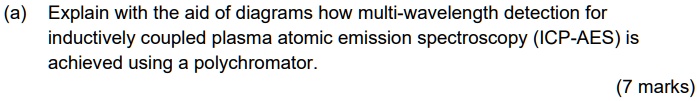 a explain with the aid of diagrams how multi wavelength detection for ...