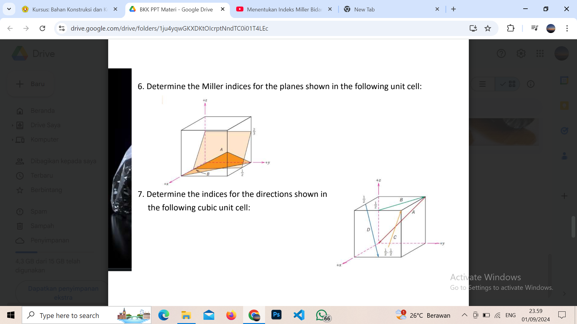 Kursus: Bahan Konstruksi dan K BKK PPT Materi - Google Drive Menentukan ...