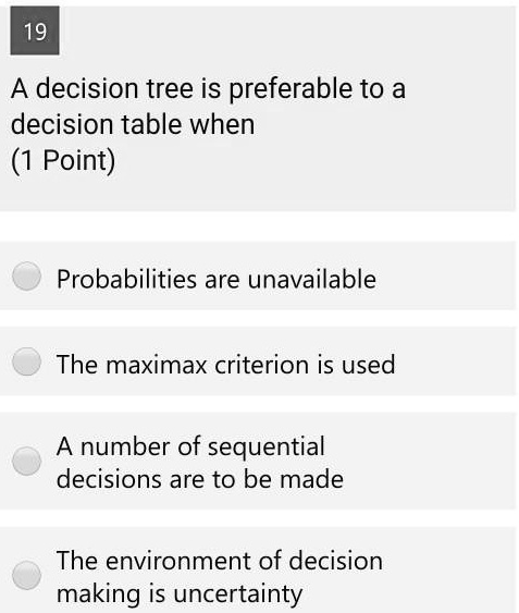Decision Table And Tree | Cabinets Matttroy