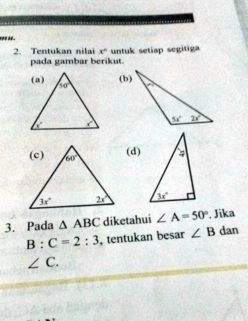 SOLVED: di jawab yang no 2 bagian (b) dan (d) dan no 3 Teutuko "ilmi untuk setiap #evipa pada ...