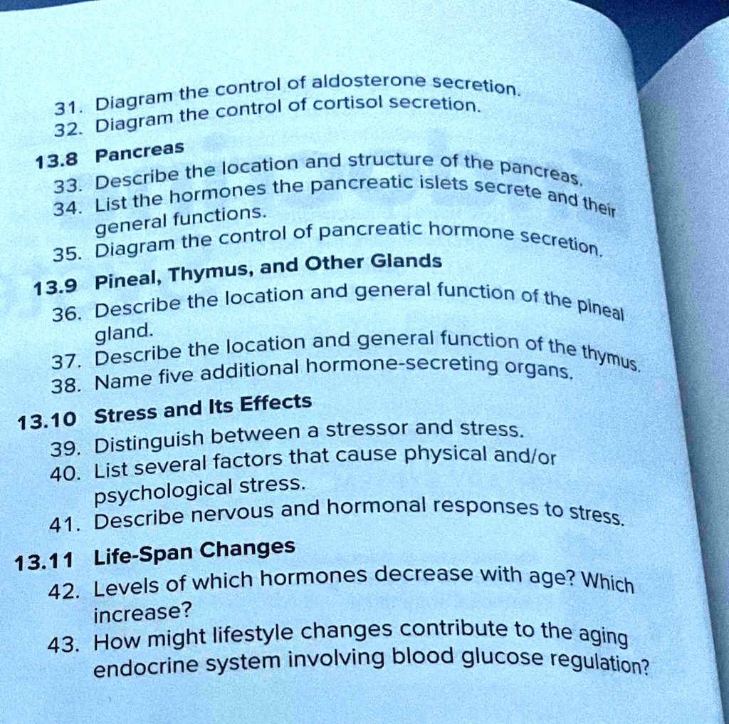 diagram the control of aldosterone secretion diagram the control of ...