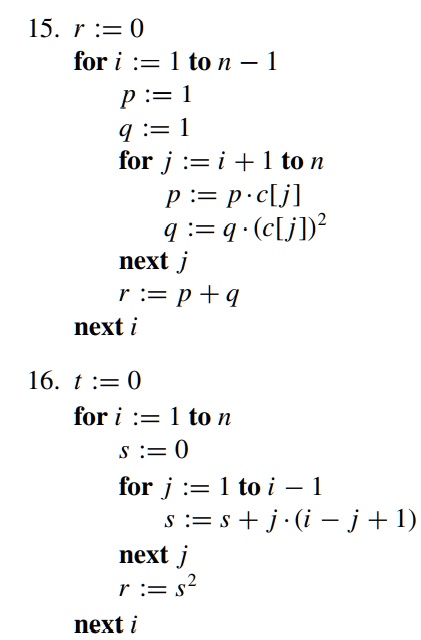 SOLVED: Assume that n is a positive integer. (a) Compute the actual number of additions ...