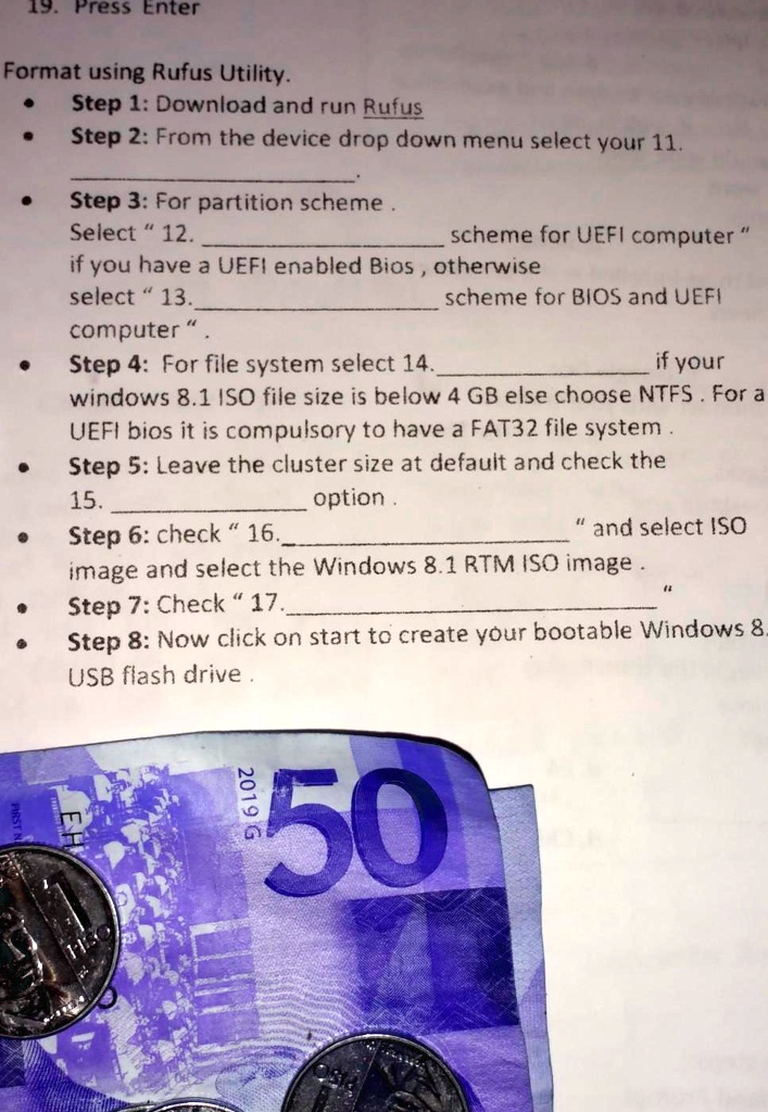 19. Press Enter Format using Rufus Utility. Step 1: Download and run ...
