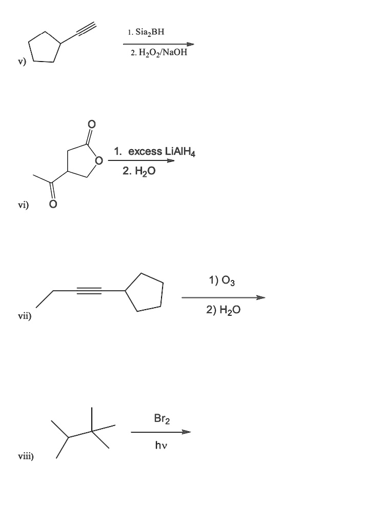 SOLVED: Predict the structure of the major organic product(s) for the ...