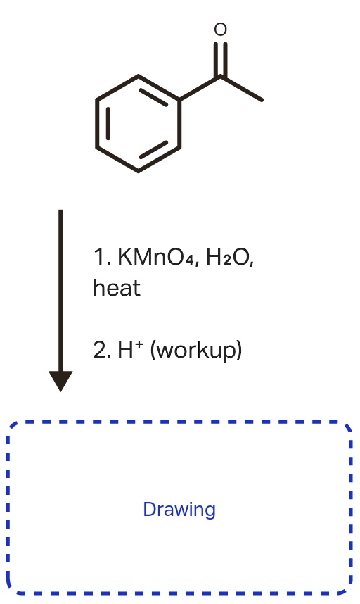 SOLVED: Draw the product of the reaction shown below. Ignore inorganic ...