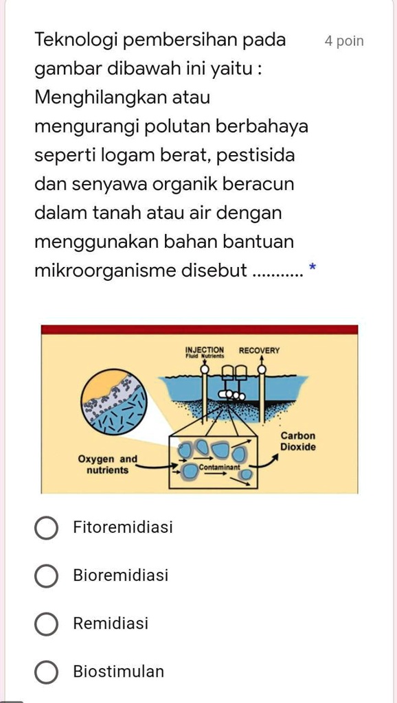 SOLVED: bantu Jawab kak,makasii Teknologi pembersihan pada 4 poin ... SOLVED: bantu Jawab kak,makasii Teknologi pembersihan pada 4 poin ...