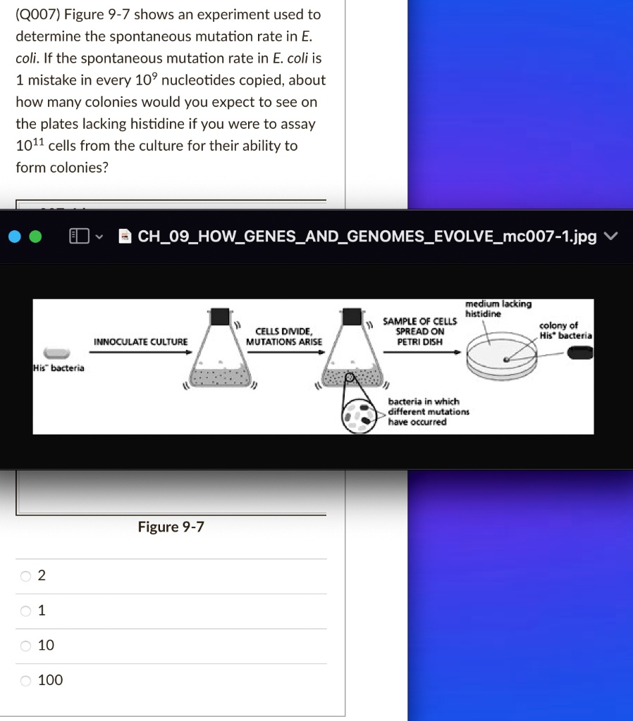 (Q007) Figure 9-7 shows an experiment used to determine the spontaneous ...