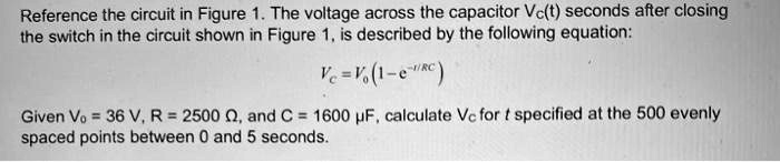 SOLVED: Text: Matlab Code (Does not have the circuit in Figure 1) Reference the circuit in ...