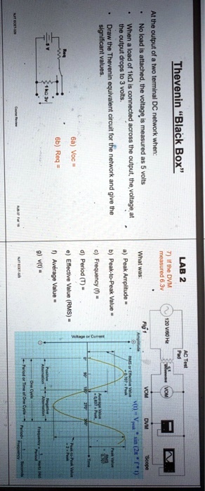 SOLVED: NTOCETA significant values. The output drops to 3 volts. No ...