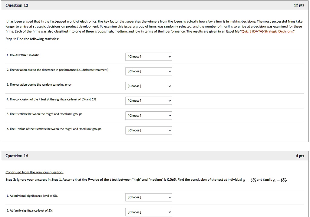 SOLVED: Question 13 12 pts It has bcen argucd that in the fast-paced ...
