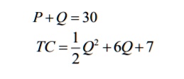 SOLVED: The demand and cost functions of a good are respectively a. Find the total revenue ...