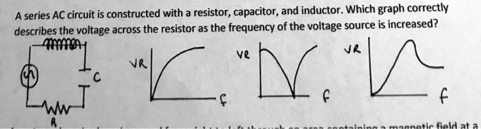 SOLVED: A series AC circuit is constructed with a resistor, capacitor, and [ inductor. Which ...
