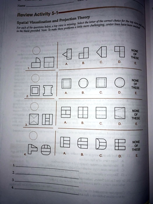 kmla review activity 5 1 projection theory spatial visualization and ichlet of the correct ...