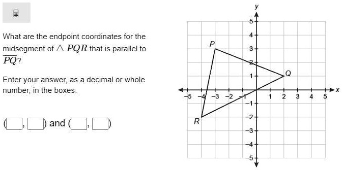 SOLVED: 'please help me again What are the endpoint coordinates for the ...