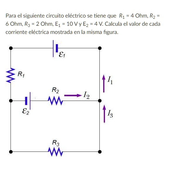 para el siguiente circuito electrico se tiene que r1 4 ohm r2 ohm r3 2 ...