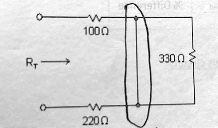 calculate the total resistance of the circuit using the measured ...