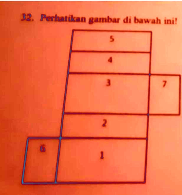 SOLVED: a. Nomor bangun sebagai tutup balok, jika bangun nomor 1 ...
