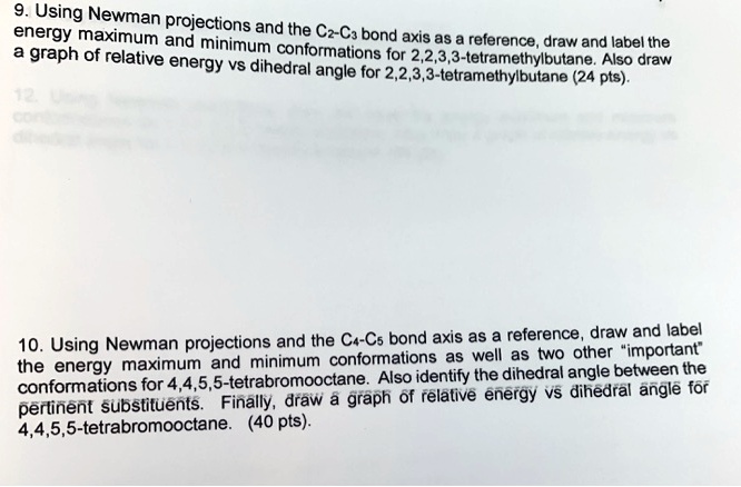 SOLVED: Using Newman energy projections maximum and and the Cz-Ca ...