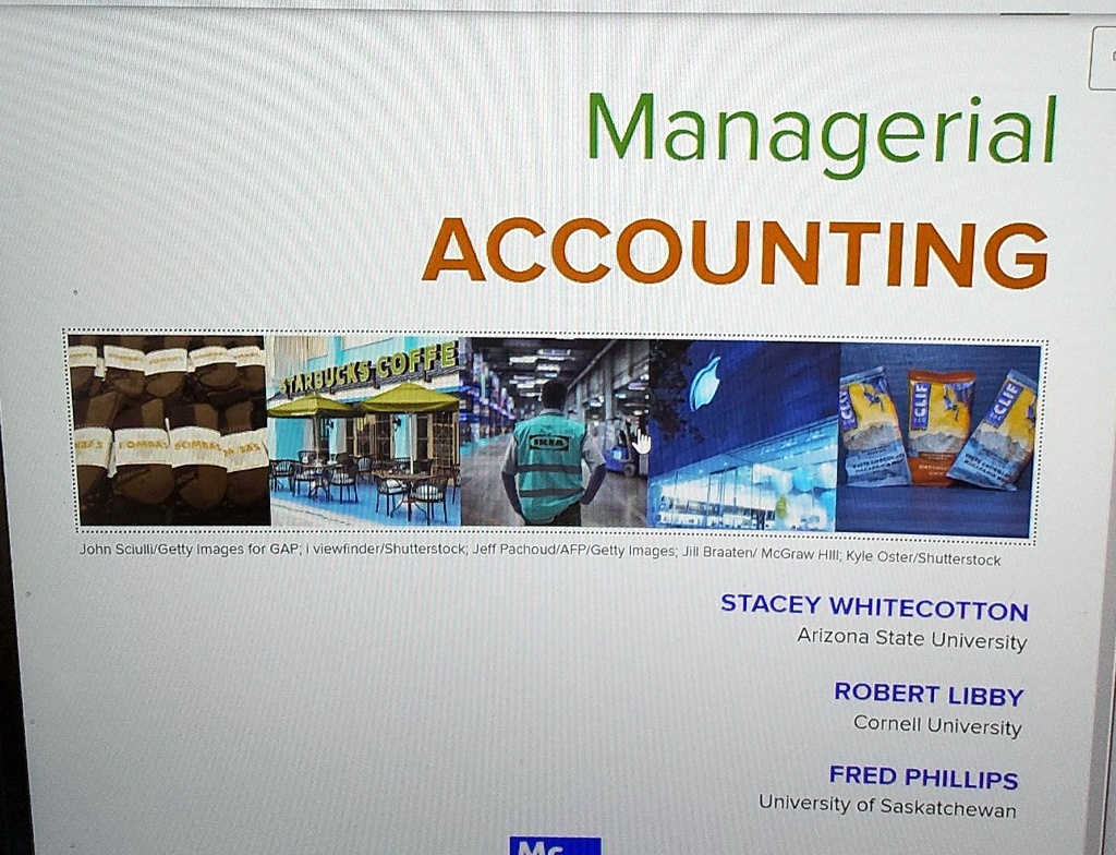 Managerial ACCOUNTING John Sciulli/Getty Images for GAP; i viewfinder ...