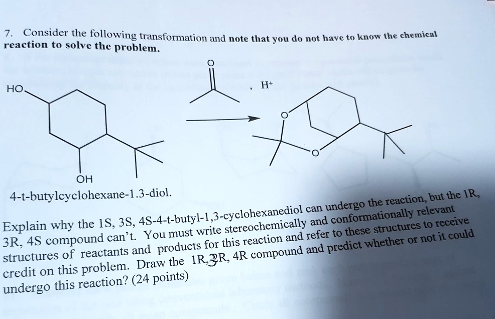 SOLVED: Consider the following transformation and note that you do not ...