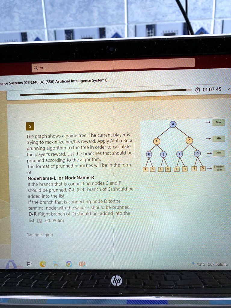 VIDEO solution: Texts: Artificial Intelligence Systems AND ALGORITHMS URGENT!!!!! Q A Artificial ...