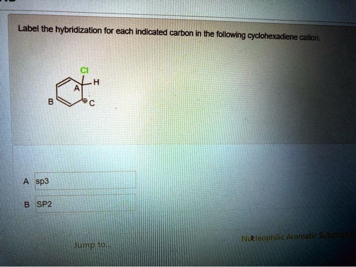 SOLVED: Label the hybridization for each indicated carbon in the ...