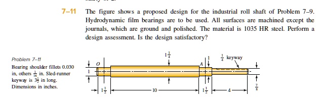 SOLVED: 711 The figure shows a proposed design for the industrial roll ...
