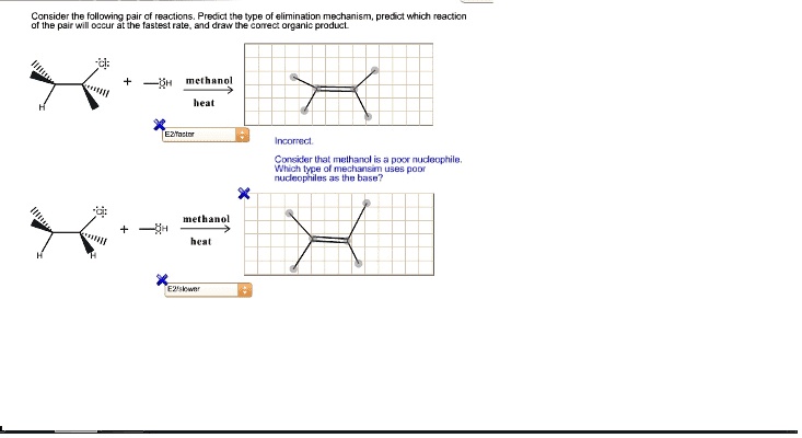SOLVED: ' Consider the following pair of reactions. Predict the type of ...