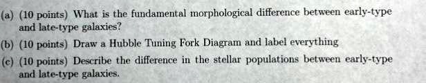 SOLVED: a10 points What is the fundamental morphological difference ...