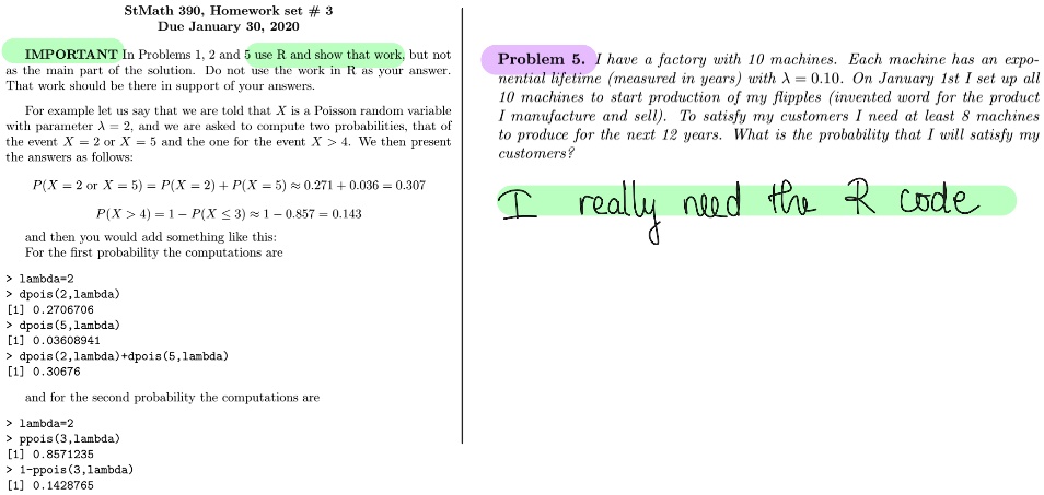 SOLVED:StMath 390, Homework set Duc January 30_ 2020 IMPORTANT In ...