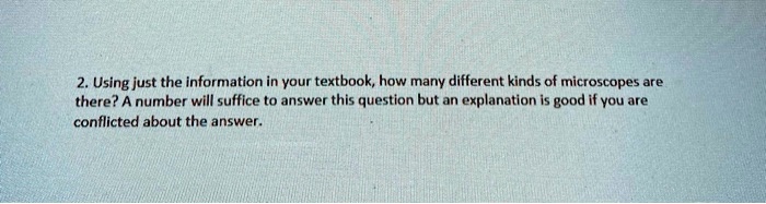 SOLVED: 2. Using just the information your textbook; how many different ...