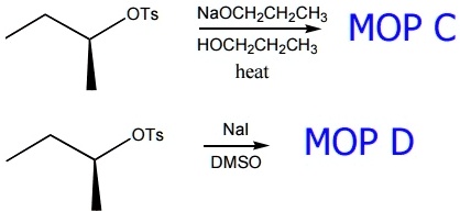 SOLVED: Draw the skeletal structure of the MOP of C and D OTs ...
