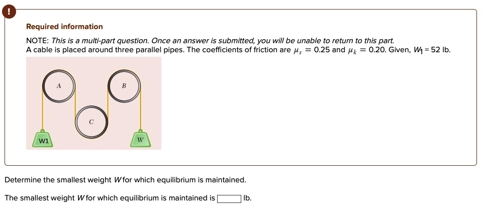 SOLVED: Required information NOTE: This is a multi-part question. Once an answer is submitted ...