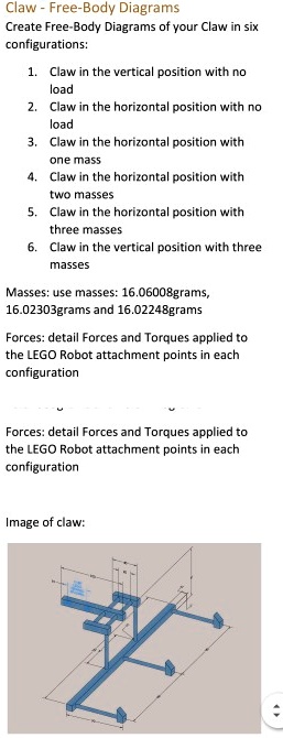 Claw - Free-Body Diagrams Create Free-Body Diagrams of your Claw in six ...